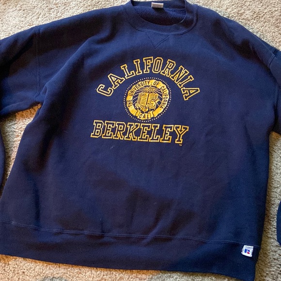 Shirts | Vintage University Of California Crew Neck Size Xl But Fits ...